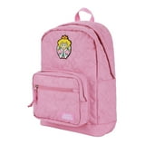 Super Mario Brothers Princess Peach 17" Quilted Adult Backpack ...