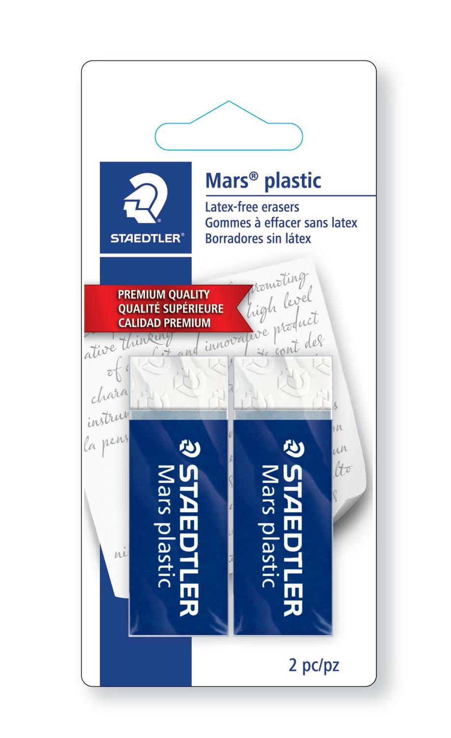 Staedtler Mars Plastic Erasers, 2 Pack - Walmart.ca