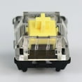 GATERON KS-15 Optical Yellow Keyboard Switches, 35gf RGB LED Infrared ...