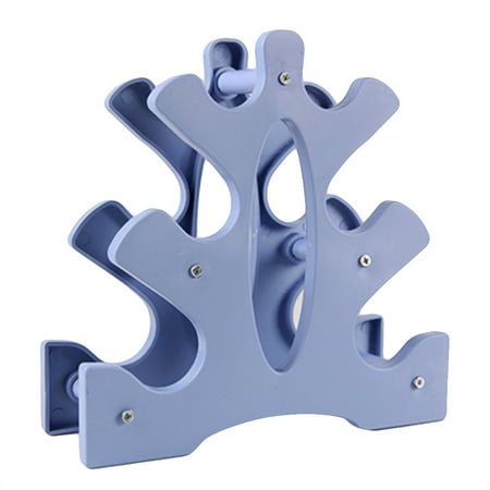 SHARKDOOK Dumbbell Tree Dumbbell Rack Gym Dumbbell Storage Rack Anti ...