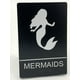 ADA Compliant “Nautical" - Mermaid & Captain Themed Restroom Signs ...