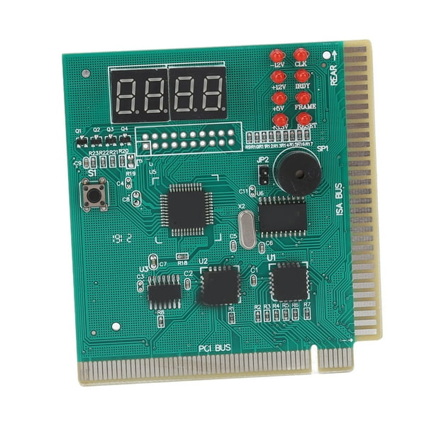 PC Diagnostic 4 Digit Card, Standard PCI ISA Port Dual POST Code ...