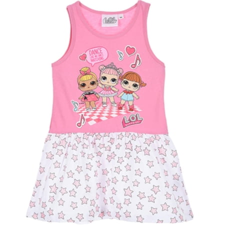 Girls SE6299-1 LOL Surprise Summer Cotton Sleeveless Dress | Walmart Canada