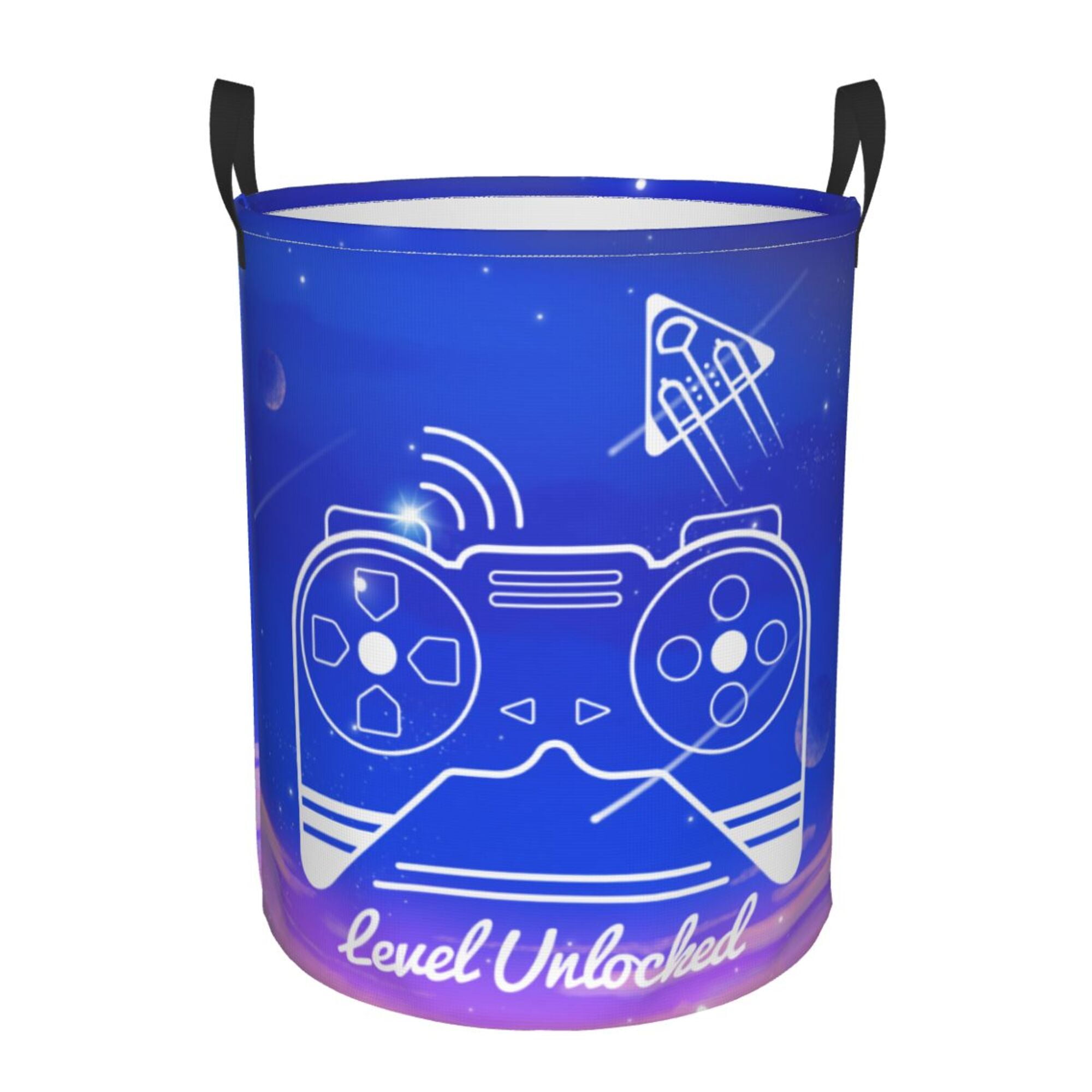 DouZhe Waterproof Collapsible Large Laundry Baskets, Video Games Level ...