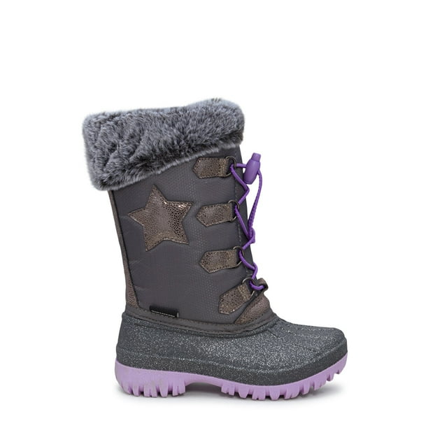 Elements Youth Girls' Waterproof Star Pac Winter Boot - Walmart.ca