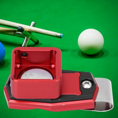 Cue Tip Chalk Holder, Professional Portable Magnetic Billiard Chalk ...