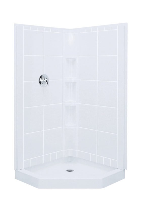 Sterling Intrigue 39 X 39 Neo Angle Shower Base