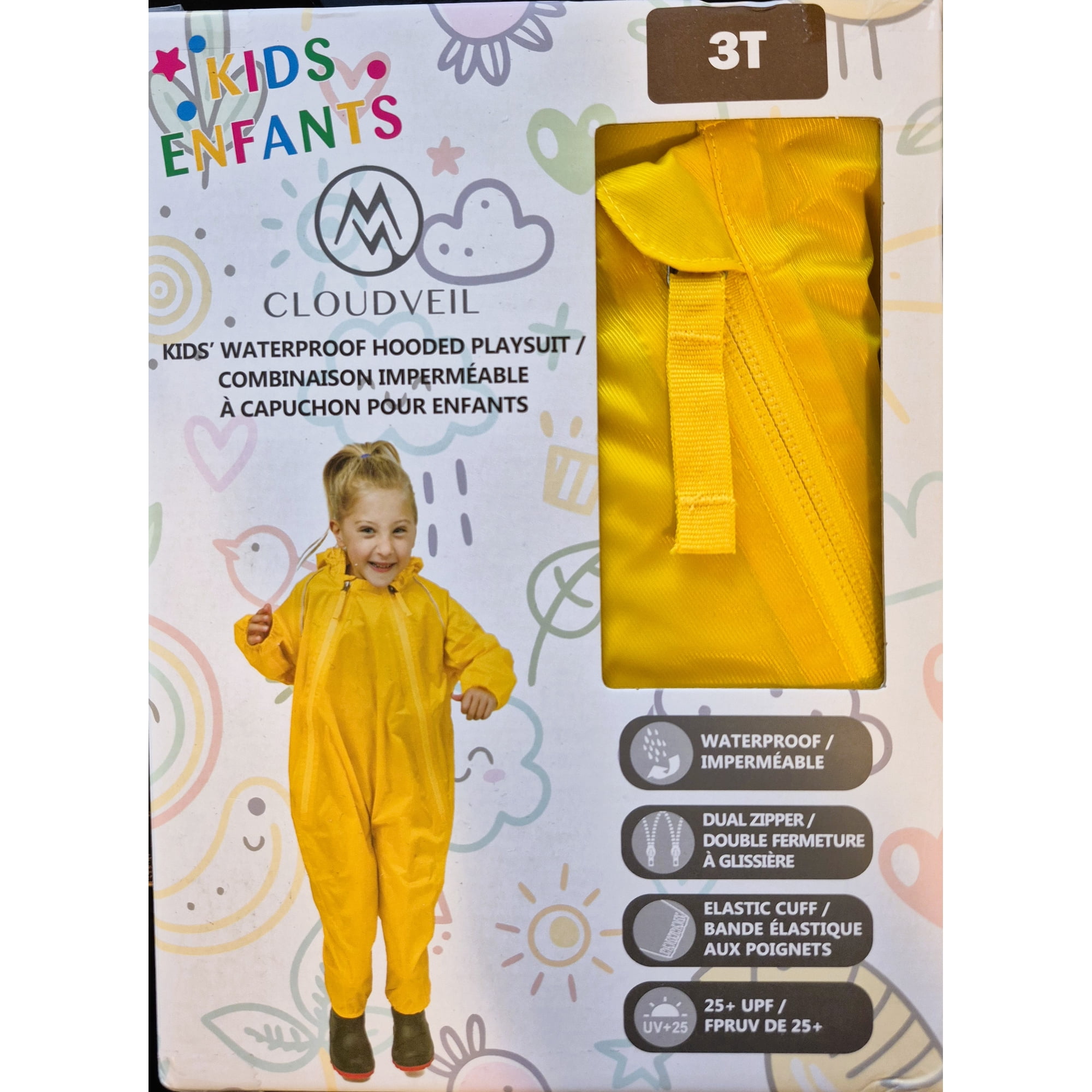 Click here for Cloudveil Kids Waterproof Hooded Playsuit - Durabl... prices