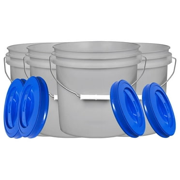 Tuff Stuff Products FS7 7 Gallon Feed and Seed Heavy Duty Plastic Drum ...