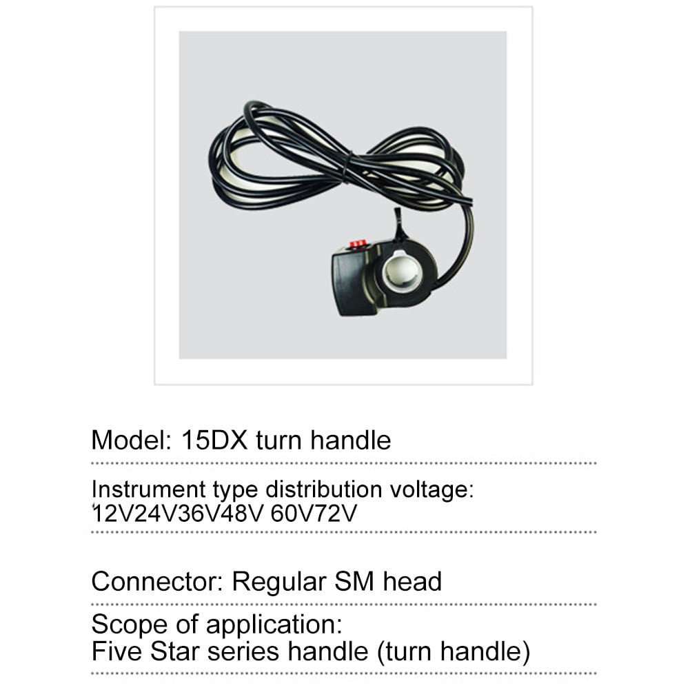 ATV Replacement Throttle Keenso Thumb Throttle & Cable Set - 22mm For ...