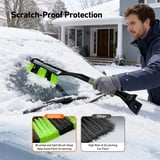 AstroAI Snow Brush and Ice Scrapers for Car Windshield, Detachable Snow ...