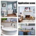 5Sheet PET Self-Adhesive Mark Pattern Paper Wall Stickers for Shelf ...
