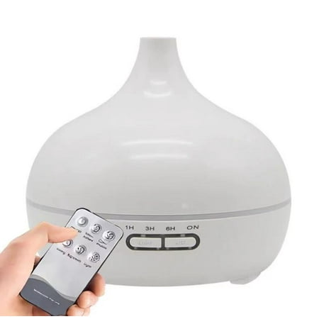 550 Ml Ultrasonic Humidifier Wood-Humidified Oil Humidifier With Wood ...