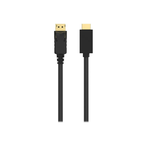 Belkin 6ft DisplayPort to HDMI Cable, M/M, 4k - Adapter cable ...