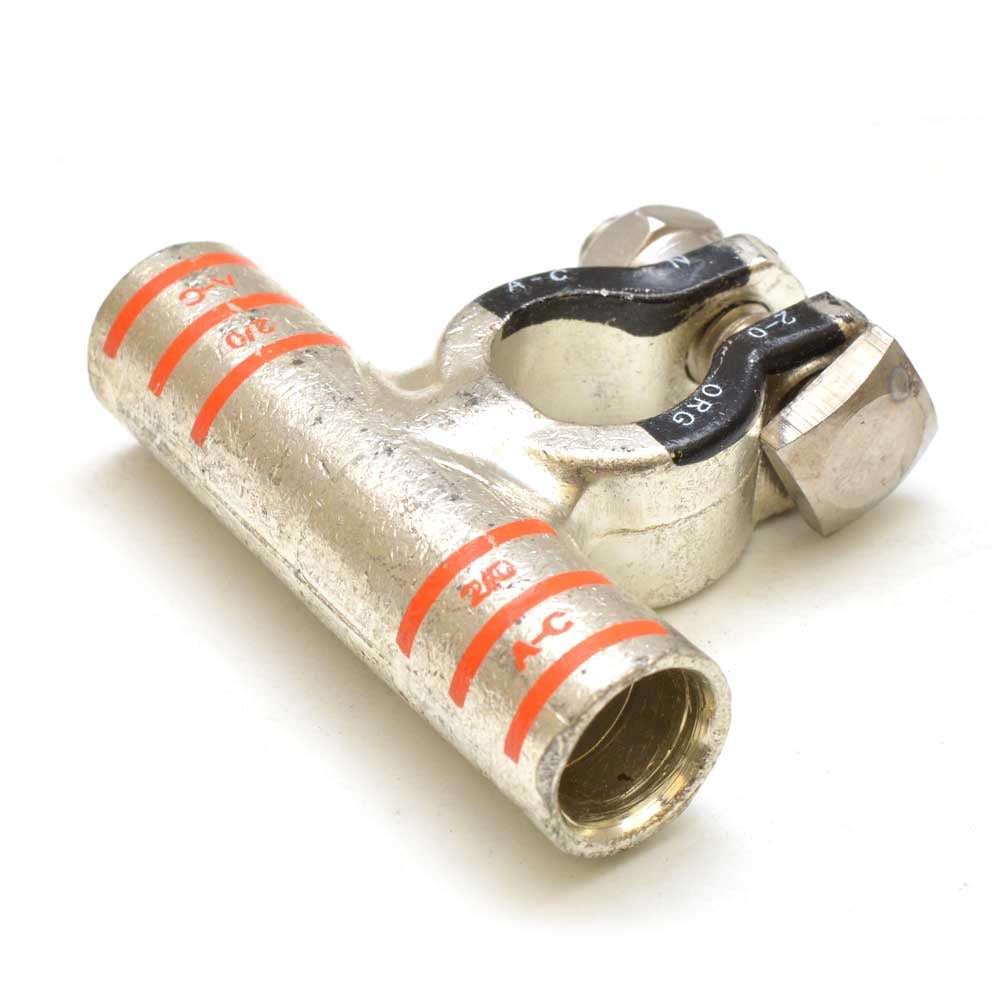 Burndy Boat Flag Battery Terminal 50001004 | 2/0 AWG Negative - Walmart.com