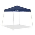 YOLI Discover 64 10’x10’ Pop-Up Canopy Tent, Navy Blue Top, White Frame ...