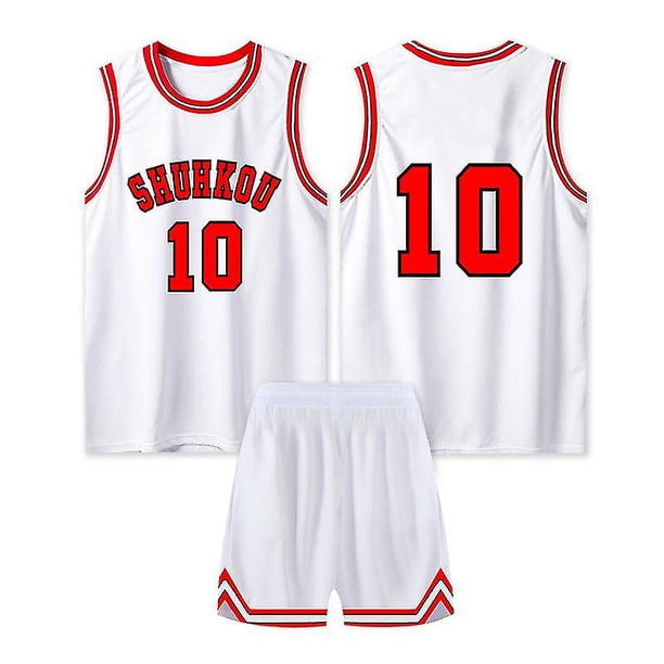 Slam Dunk Cosplay Kaede Rukawa Sakuragi Hanamichi Cosplay Costume Set ...