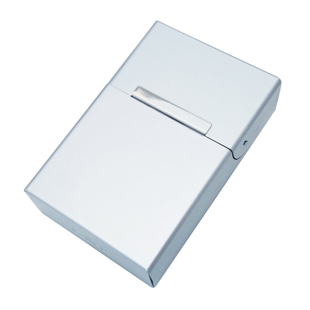 Automatic Clamshell Cigarette Case Large Capacity Magnetic Aluminum ...