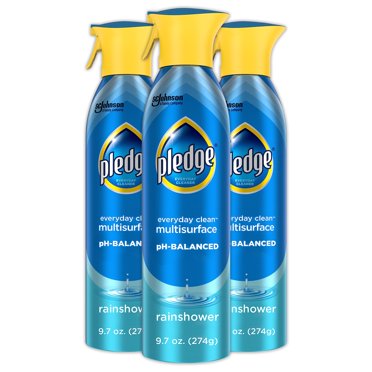 Pledge Lemon Clean Multipurpose Aerosol Spray, Original Furniture ...