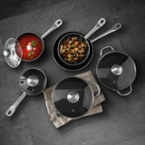Prochef by Bergner - 10 Pc Non Stick Cast Aluminum Pots and Pans ...