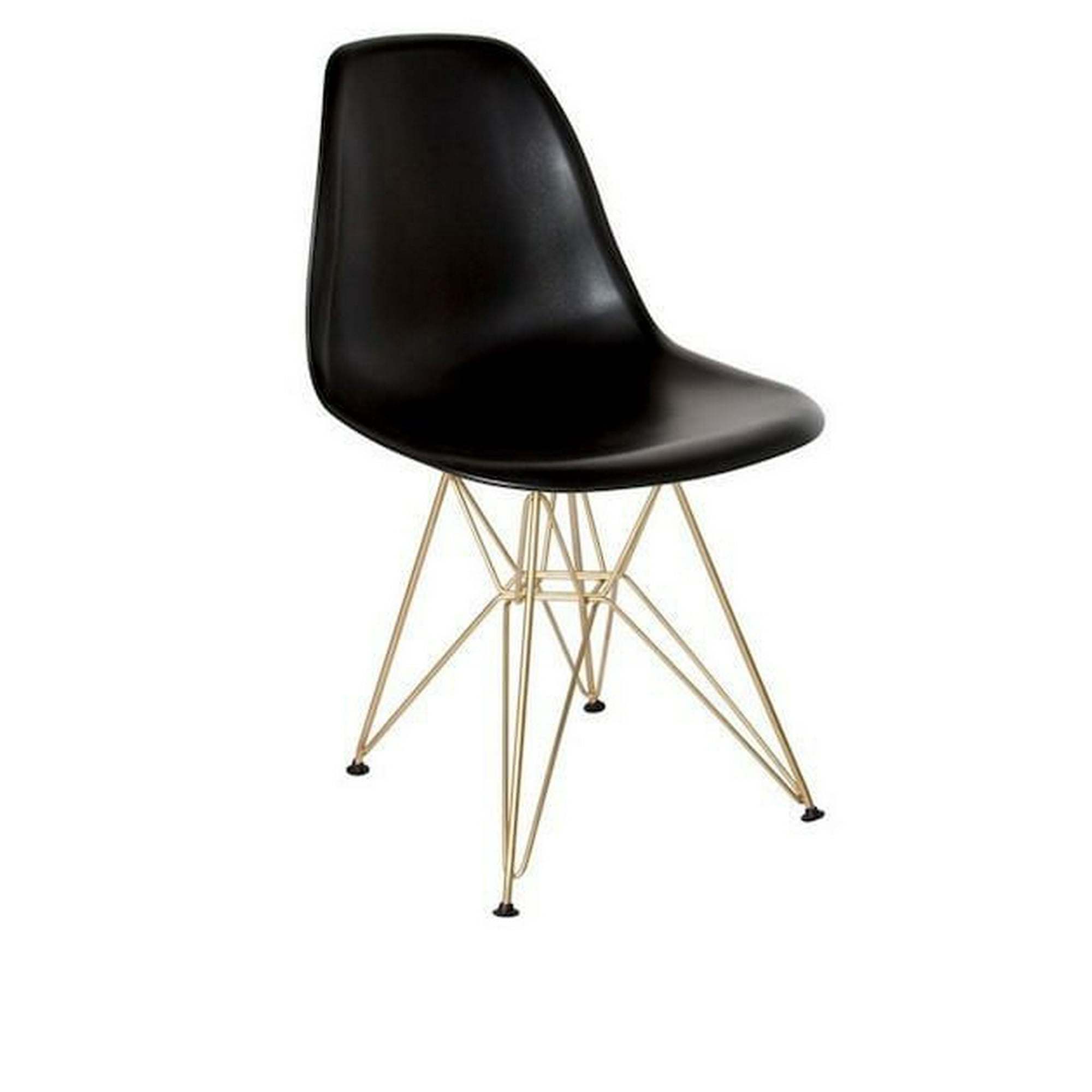 Click here for Plata Décor Import Inc Black Eiffel Gold Legs Chai... prices