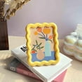 Plastic Wave Photo Frame for 4x6 Picture, Desktop Display Stand for ...