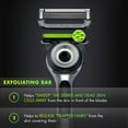 Gillette Labs with Exfoliating Bar Men's Razor - 1 Handle, 3 Blade ...