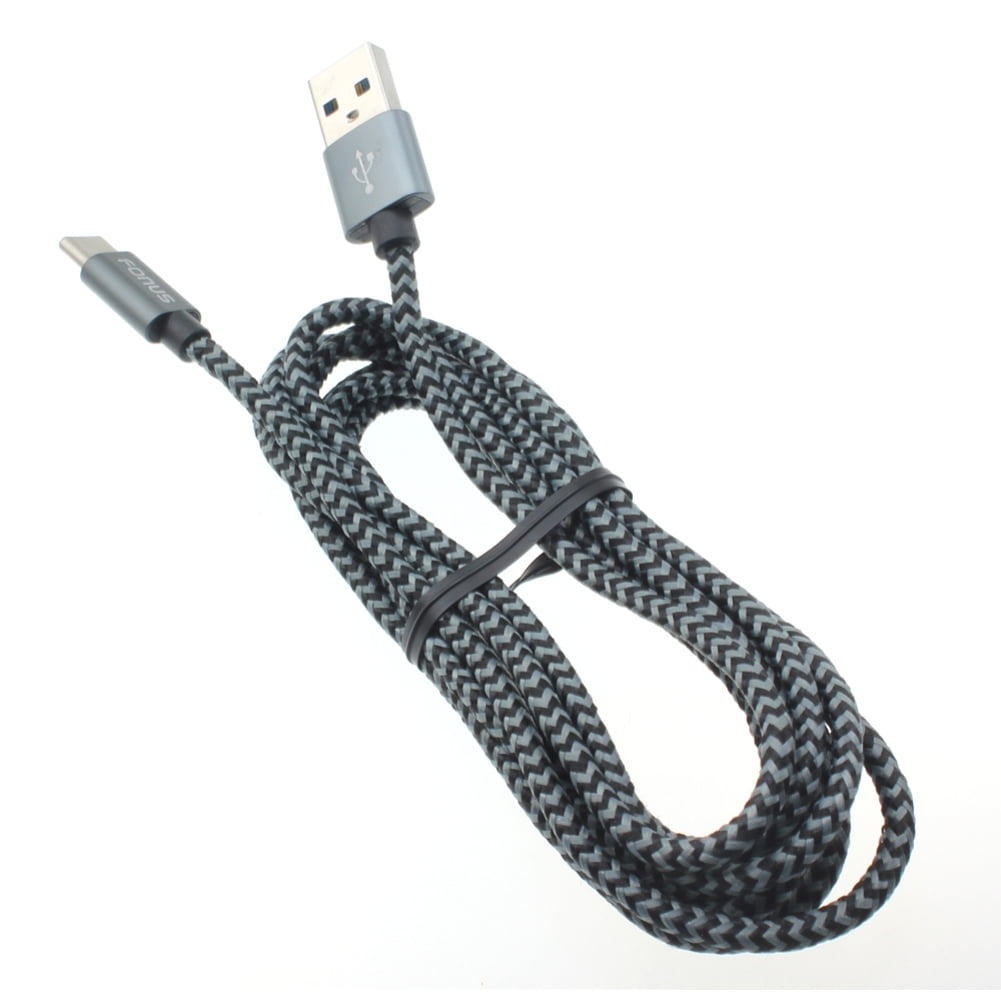 Type-C 6ft USB Cable for Motorola Moto G Pure - Charger Cord Power Wire ...