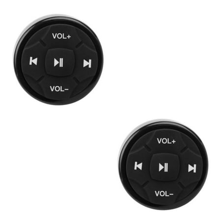 Becaristey Sleek Bluetooth Media Button Wireless Controller for ...