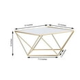 Efavormart 12" Gold Metal Geometric Cake Stand Gold Cake Riser with ...