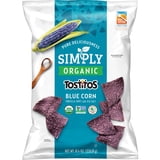 Simply Tostitos Organic Blue Corn Tortilla Chips, 8.25 oz Bag - Walmart.com