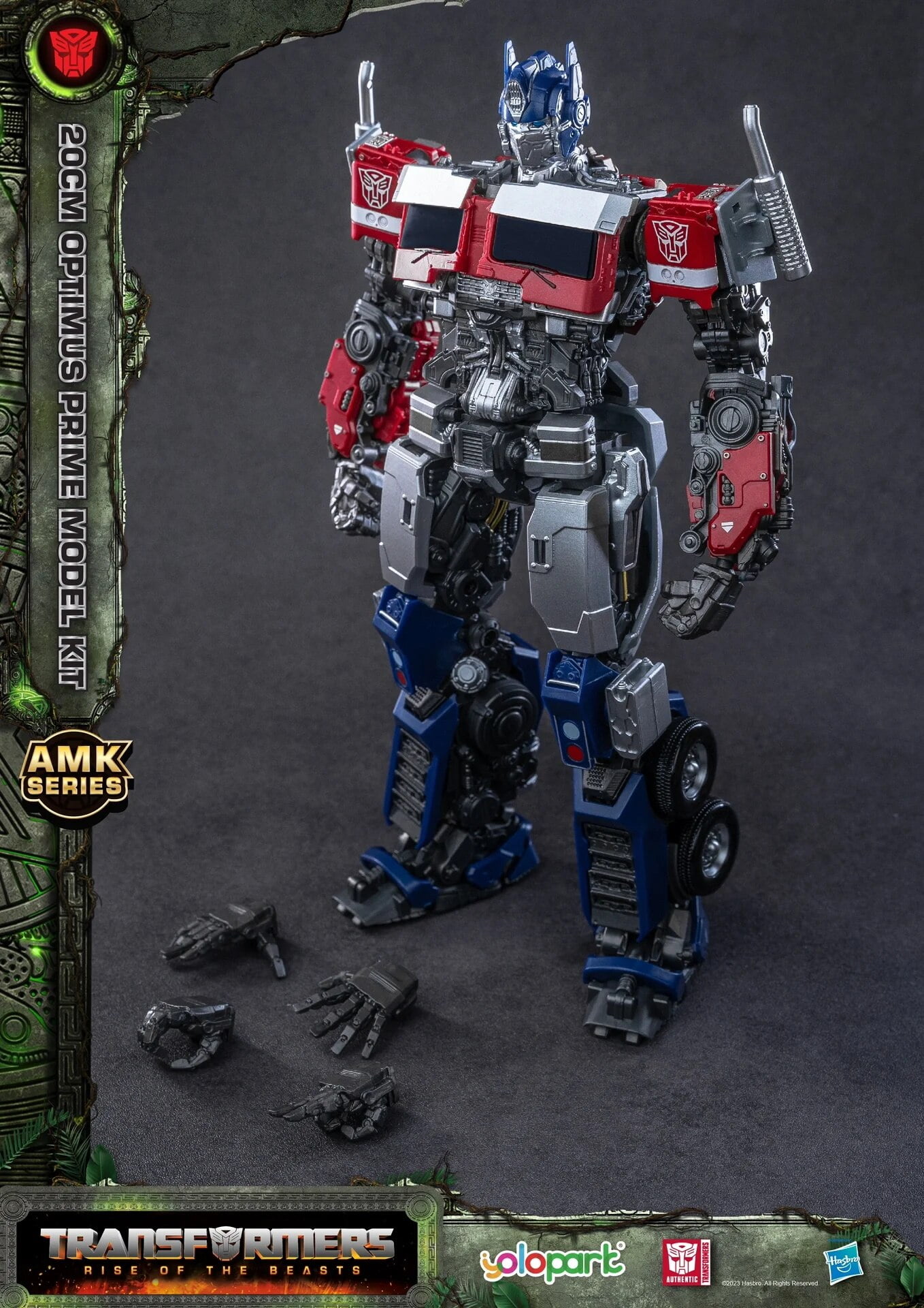 Yolopark Transformers Rise of The Beasts modelo de montaje Optimus ...