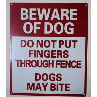 Guard Dog on Duty Do Not Pet Sign - Walmart.com