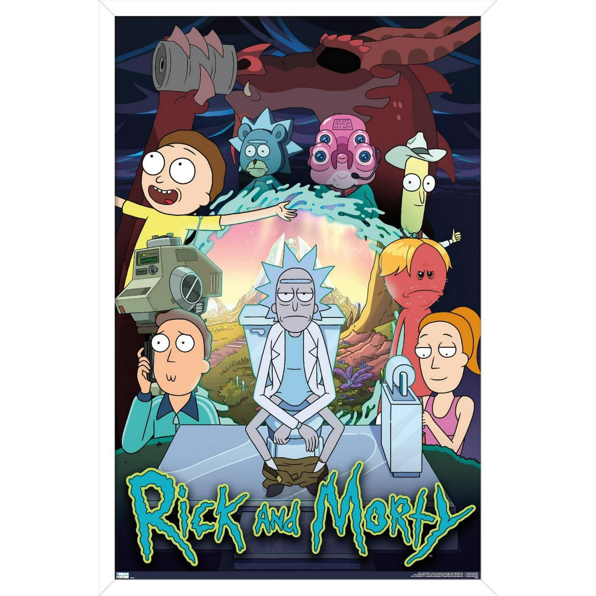 Click here for Trends International Rick And Morty - Season 4 Gro... prices