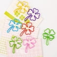 ANXPTIME 50Pcs User Friendly Metal Clovers Paper Clip For Students And ...