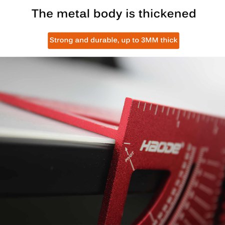 Multifunctional Woodworking Scriber Aluminum Scribe Mark Line Gauge 45/ ...