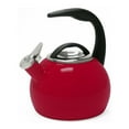 Chantal Enamel-On-Steel Anniversary Teakettle (2-Quart, Chili Red ...
