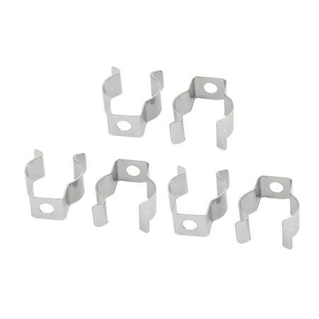 6 Pcs T5 Fluorescent Tube Lamp Bracket Hanger Clips Socket Lampholder ...