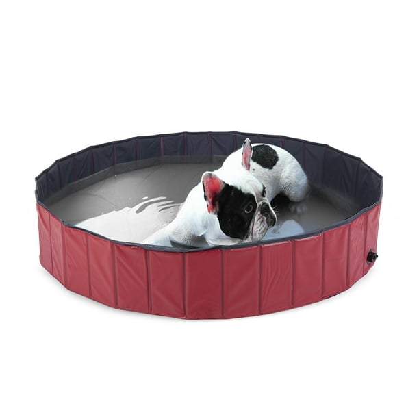 Amdohai Foldable Pet Bath Pool Collapsible Dog Pool Pet Bathing Tub ...
