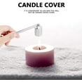 Candle Snuffer Black Elegant Candle Extinguisher Stainless Steel Candle ...