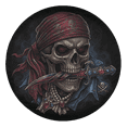 Lotusprint LLC 2D Print Pirate Skull Spare Tire Cover Without Backup ...