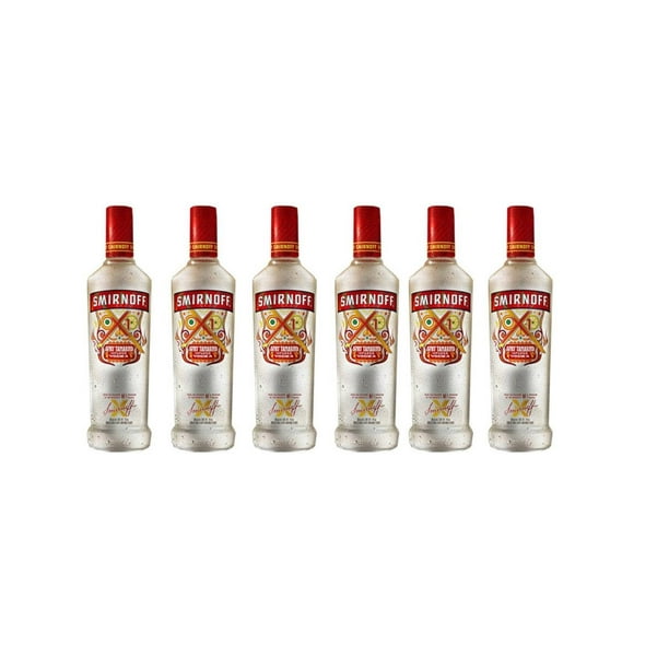 Pack de 6 Vodka Smirnoff X1 Tamarindo Aztec 750 ml Smirnoff X1 Tamarindo Aztec | Walmart en línea