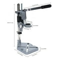 Aiqidi Dual-Hole Electric Adjustable Drill Press Stand Portable Bench ...
