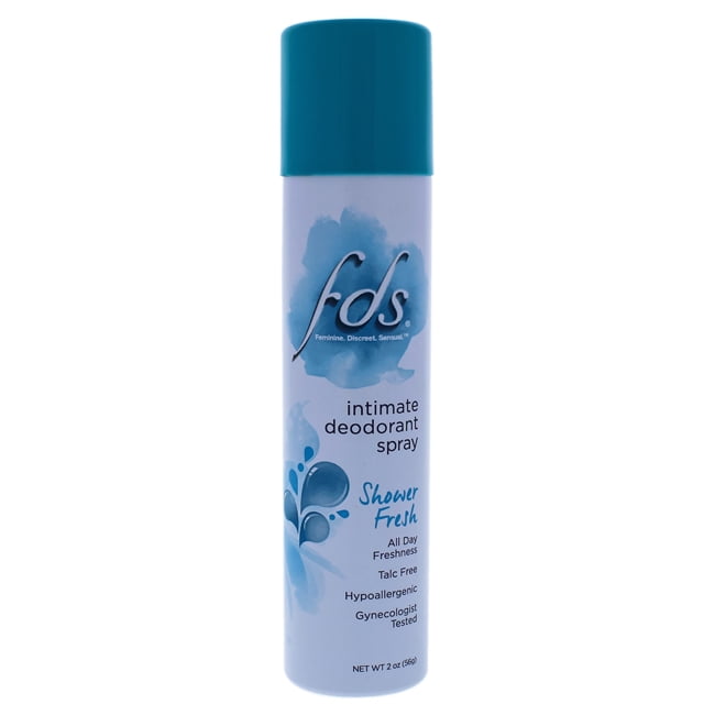 Intimate Deodorant Spray - Shower Fresh by FDS for Women - 2 oz ...