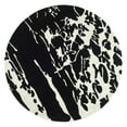 SAFAVIEH Soho Alura Abstract Wool Area Rug, Black/White, 5' x 8 ...