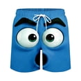 Bottoms for Boys Playful Face Prints Comfortable Elastic Waist Boys and ...