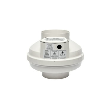 Fantech Rn3 Radon Mitigation Fan w/Install Kit (Whit) - Walmart.com