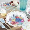 The Pioneer Woman Floral Blue Birthday Paper Luncheon Napkins, 6.5in ...