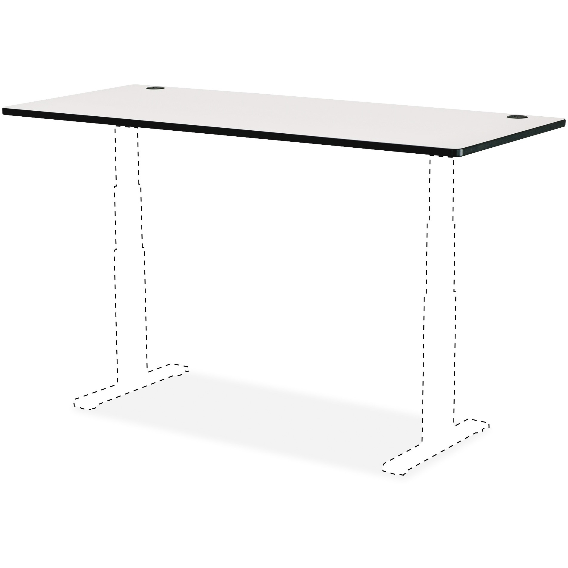 48 X 24 Top For Height Adjustable Table Walmart Walmart
