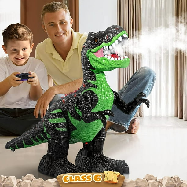 Remote Control T-rex Dinosaur Toy for Boys 3-12, Realistic ...